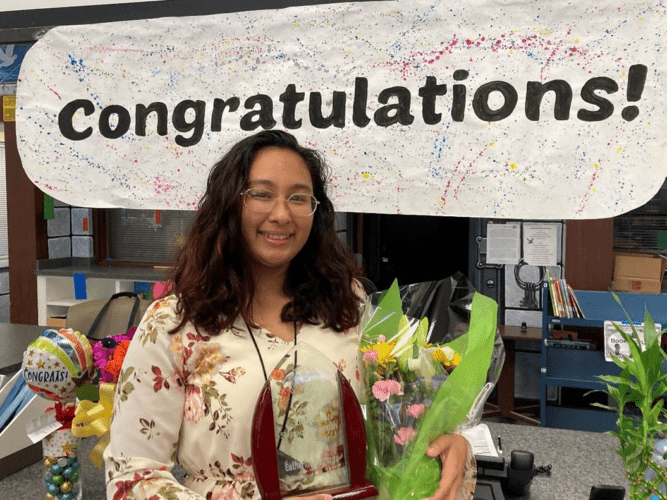 Mayorga named School Related Employee of the Year - Cape Coral Breeze